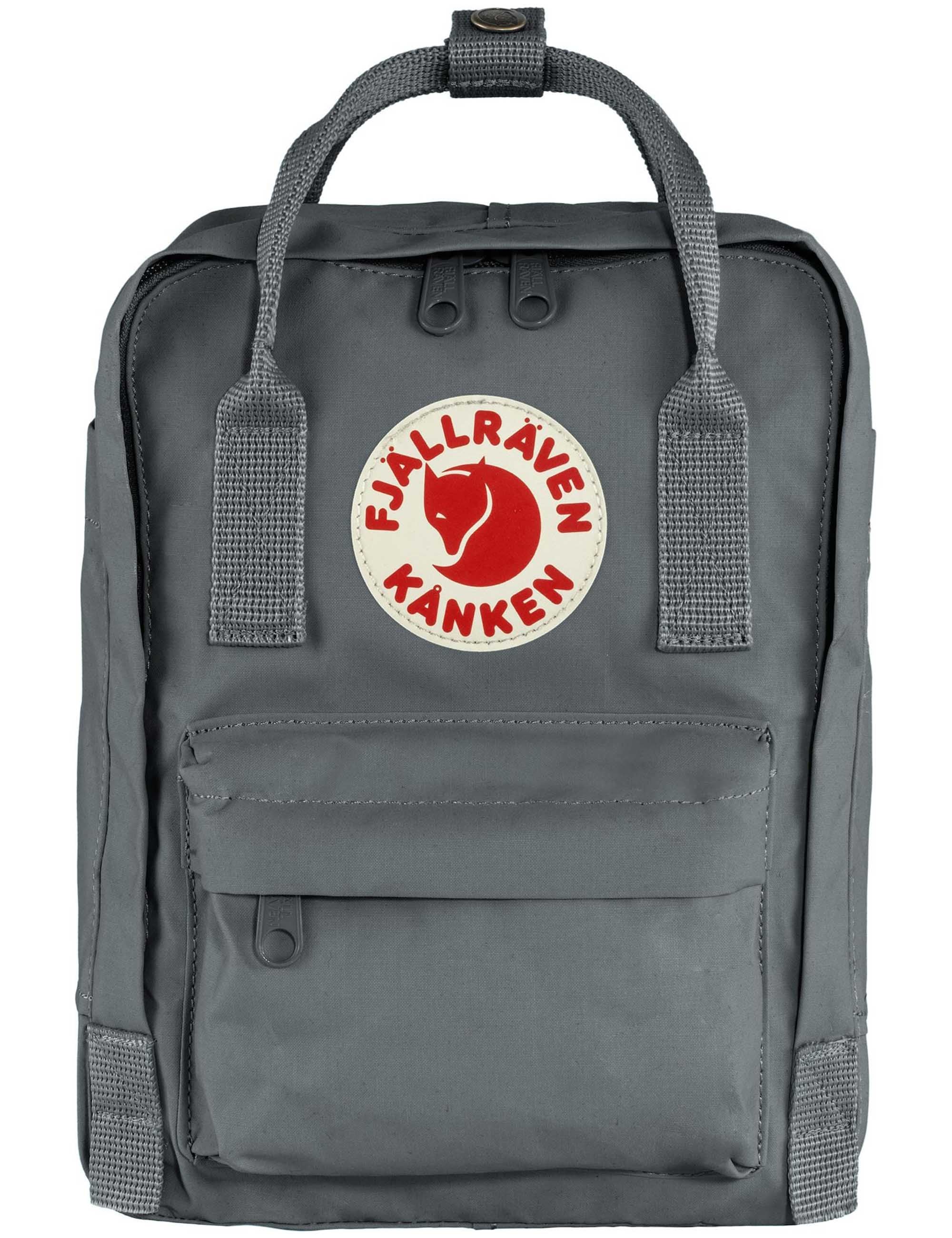 Kanken Black Vs Super Grey Mini Backpack
